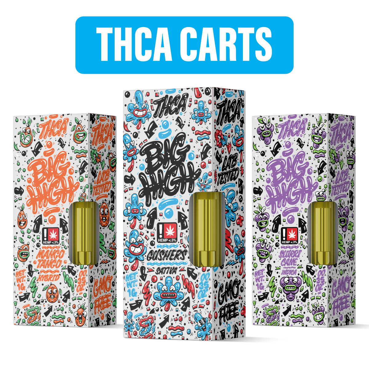THCA Carts - Big High | Blaze Up Fast & Low-Key Shipping – Little High