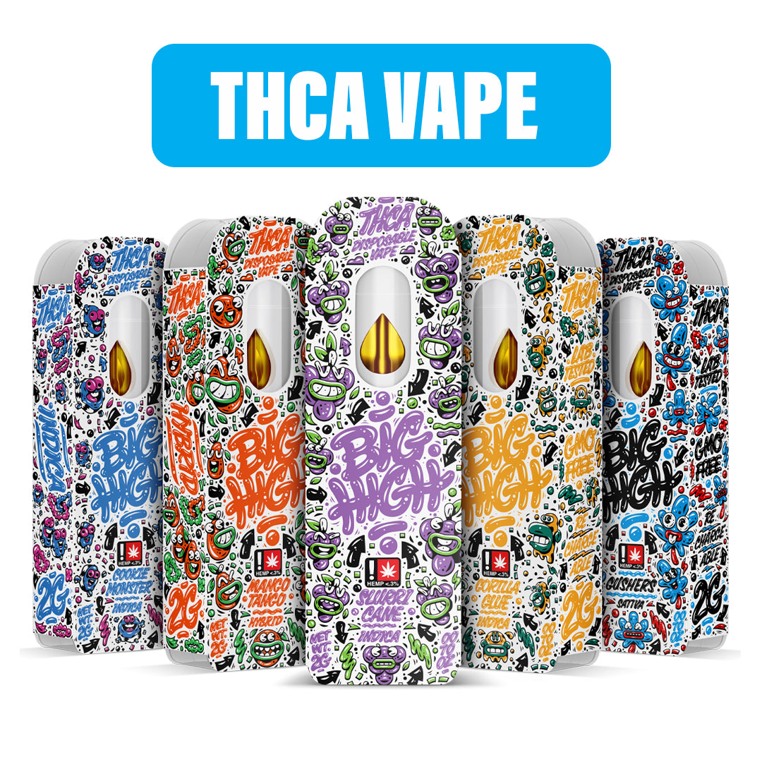 THCA Vape - Big High 2 Gram Disposable | Get Lit, Stay Chill – Little High
