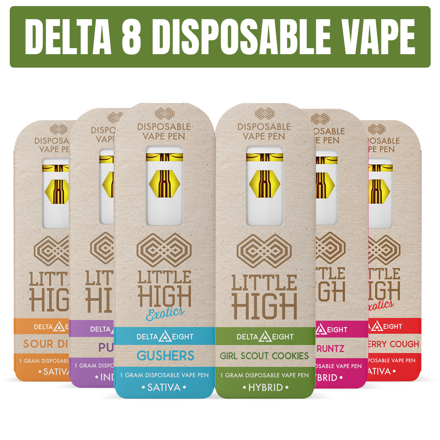 Delta 8 Disposable Vape Pens | Discreet Shipping | | Little High