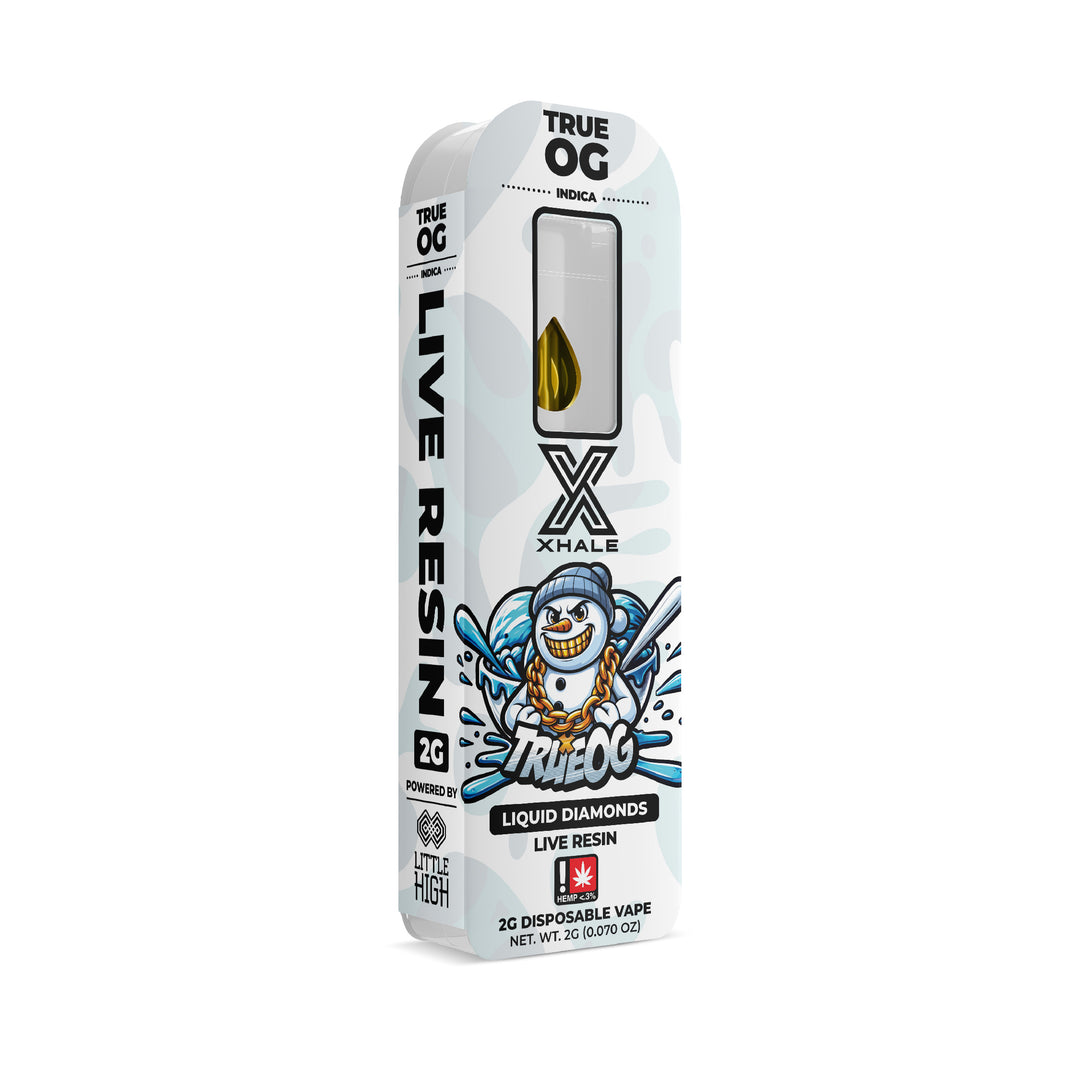THCA Live Resin Disposable - XHALE - 2G – Little High